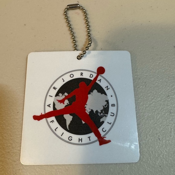 Jordan | Accessories | Jordan Retro 4 Flight Club Keychain Travis Scott ...